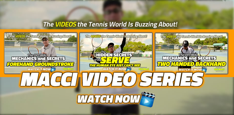 The Rick Macci Tennis Academy | Tennis Coach for All Levels and Ages