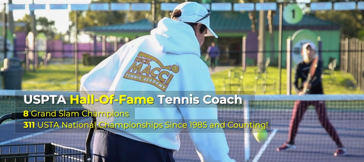 The Rick Macci Tennis Academy | Tennis Coach for All Levels and Ages