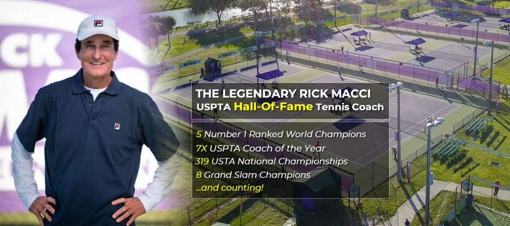 The Rick Macci Tennis Academy | Tennis Coach for All Levels and Ages